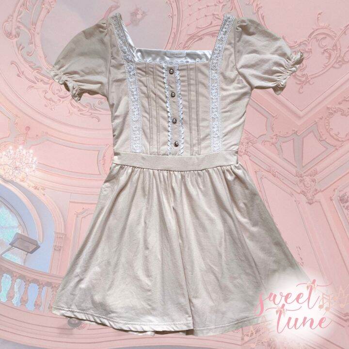 LIZ LISA coquette/himekaji/balletcore baby/light pink princess floral ...