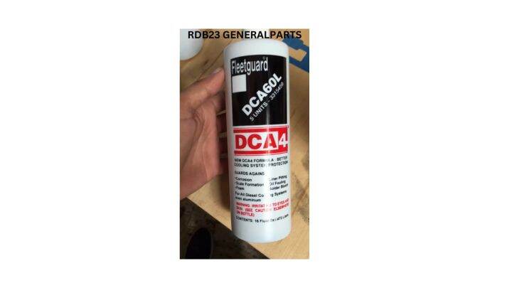 DCA60L Fleetguard Genset Coolant additives Genuine (BLUE) | Lazada PH