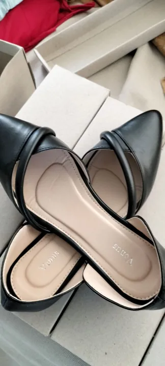 Venus Flat Shoes Black limited edition buy now | Lazada PH