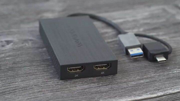 WAVLINK WL-UG7602HC - TYPE-C + USB 3.0 TO DUAL HDMI | Lazada Indonesia