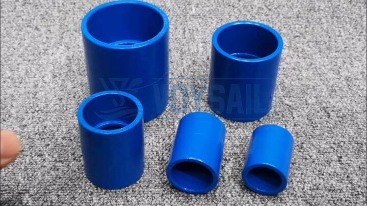 1/2'' 3/4'' 1'' Blue Pvc Water Pipes/Piping Fittings Elbow,Tee,Adaptor ...