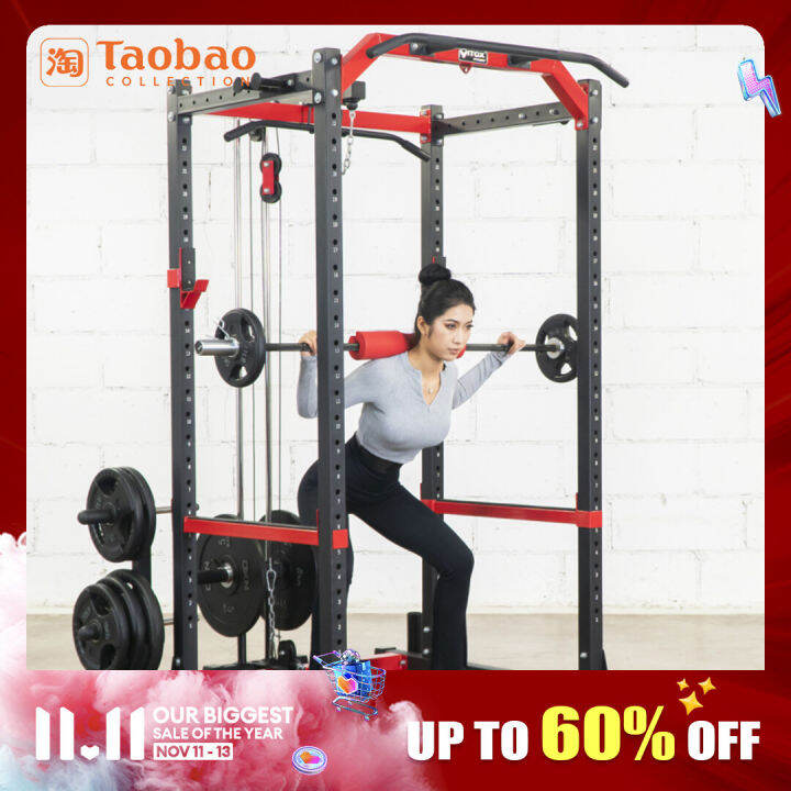 Frame Squat Rack Portal Frame Bench Press Rack Weight Bench Squat Pitch ...