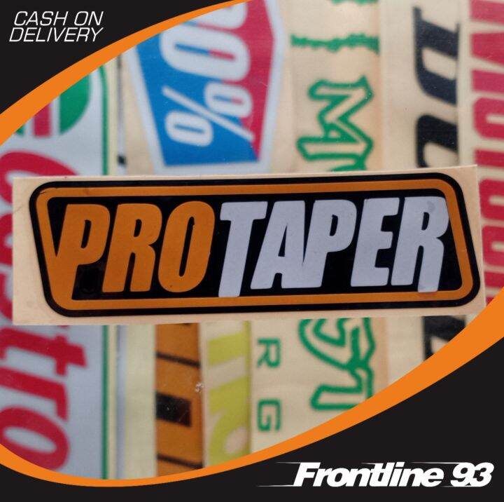 Cetak Sticker Cutting ProTaper Logo Custom Racing Motor Mobil Helm ...
