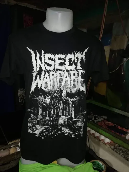 INSECT WARFARE ROCK BAND SHIRT | Lazada PH
