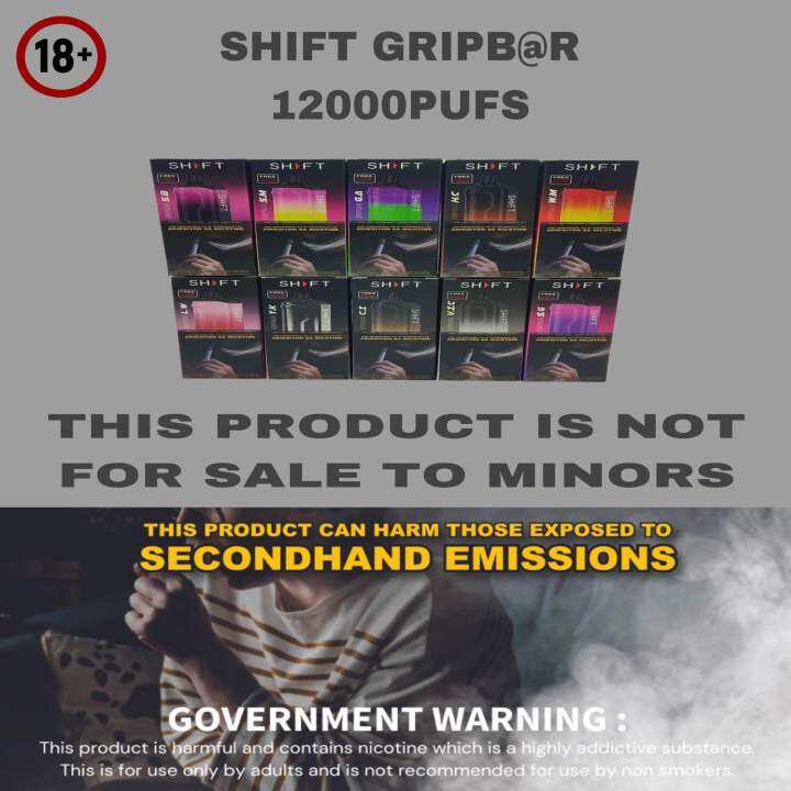 SHFT GRlPBAR 12000PUFS KIT | Lazada PH