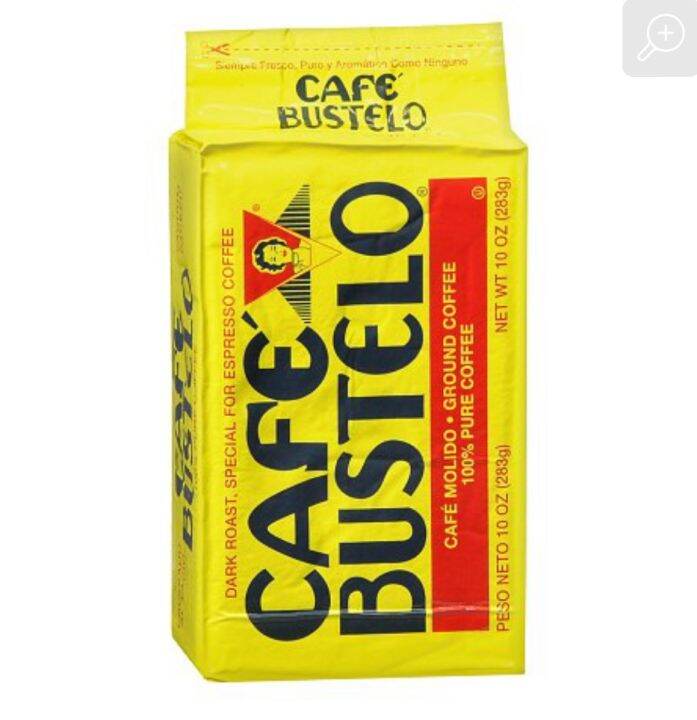 Café Bustelo Espresso Dark Roast Ground Coffee Brick, 10oz (283grams ...