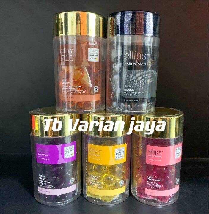 Ellips Hair Vitamin Rambut Elips isi 50 Kemasan Botol | Lazada Indonesia
