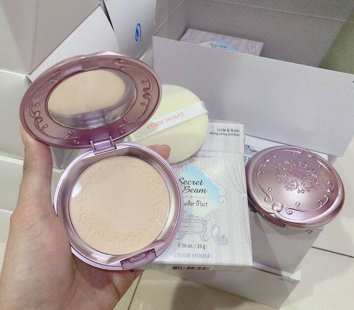 แป้งฝุ่น Etude House Secret Beam Powder Pact SPF36/PA+++ สี Light Beige ...