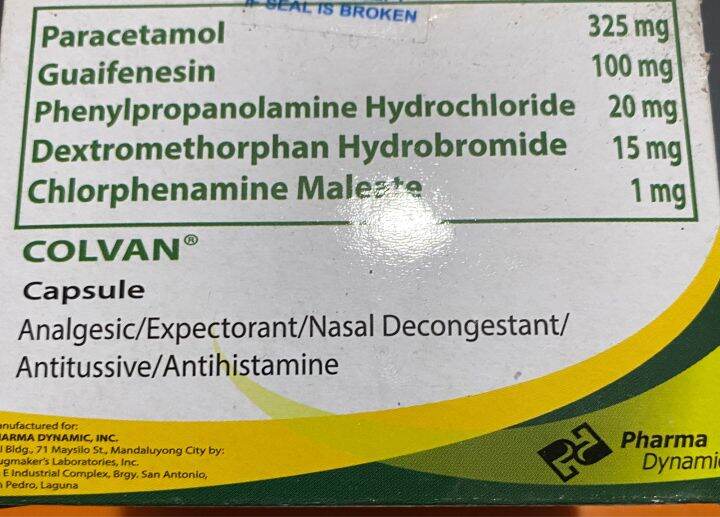 Colvan capsule by 30’s | Lazada PH