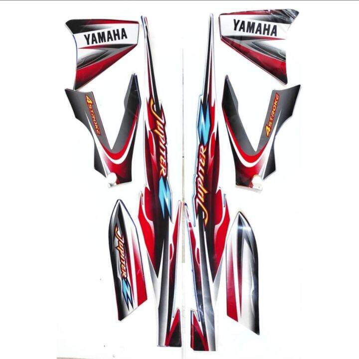Striping Ori body Yamaha Jupiter Z 2005 stiker bawaan original bodi ...