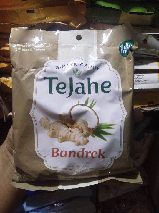 PAKET 5 PACK PERMEN TEJAHE RASA BANDREK PERMEN EMUT YANG SEGER DI ...