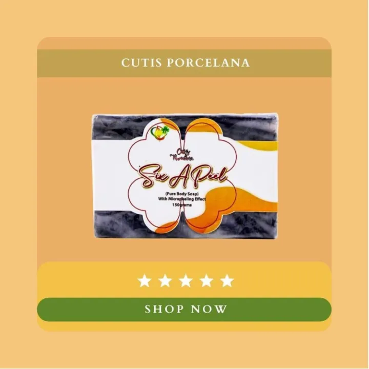 Six A Peel Soap by Cutis Porcelana | Lazada PH