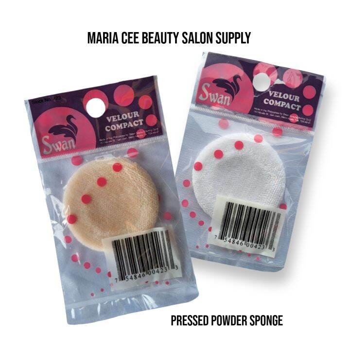 Swan Velour Compact - Pressed Powder Sponge | Lazada PH