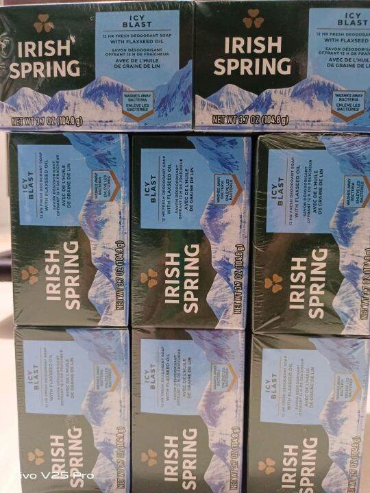 Irish Spring Bar Icy Blast (6pcs per pack) | Lazada PH