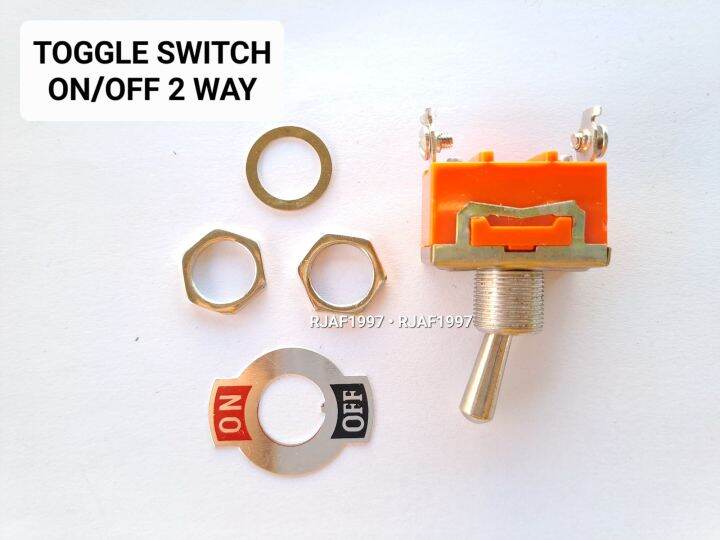 MOTORCYCLE TOGGLE SWITCH ON/OFF 2 WAY AND 3 WAY (1 SET) | Lazada PH