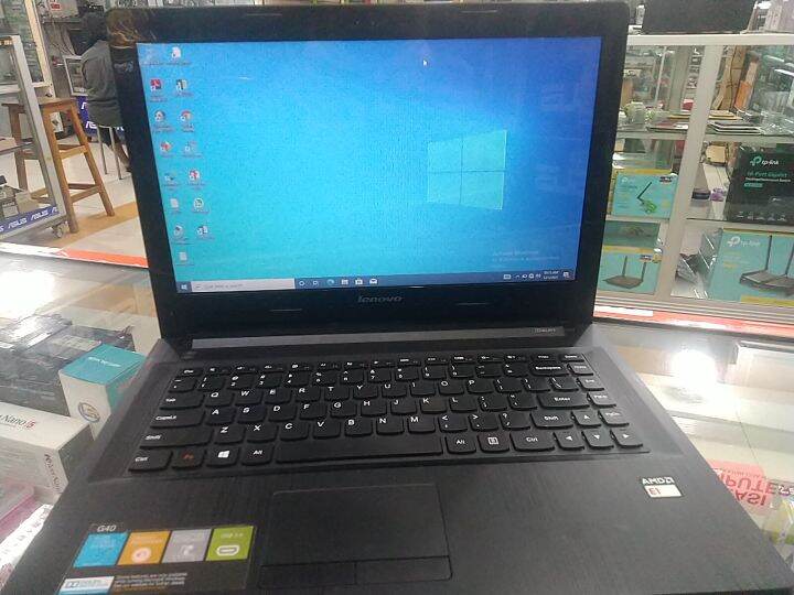 Laptop Lenovo G40 Amd E1-6010 ram 2gb hardisk 500gb | Lazada Indonesia