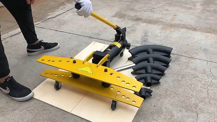 SWG-1 1 Inch Integral Manual Hydraulic Bender For Steel Bar Galvanized ...