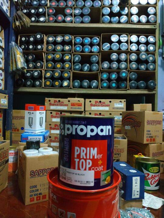 Propan Primtop Cat Anti Karat 2 in 1 Cat Dasar Sekaligus Cat Akhir 1kg ...