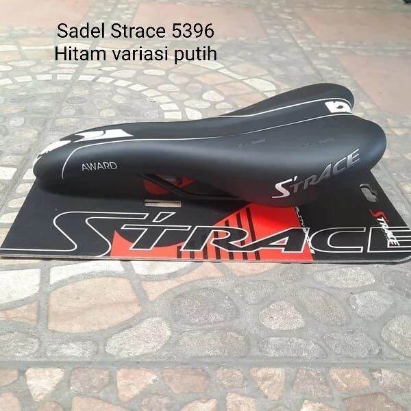 JOK SEPEDA MTB LIPAT TOURING ROADBIKE SADEL STRACE AWARD HITAM PUTIH ...