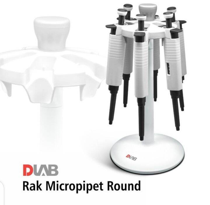 DLAB rak micropipette mikropipet round alat laboratorium | Lazada Indonesia