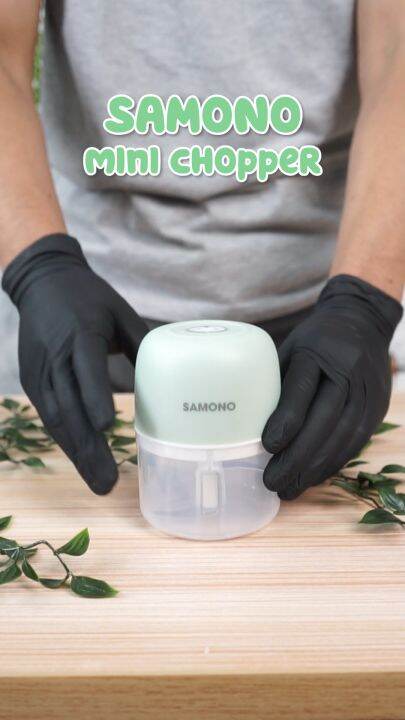 SAMONO Mini Chopper Blender Portable Gilingan Mini Bumbu dan Daging ...