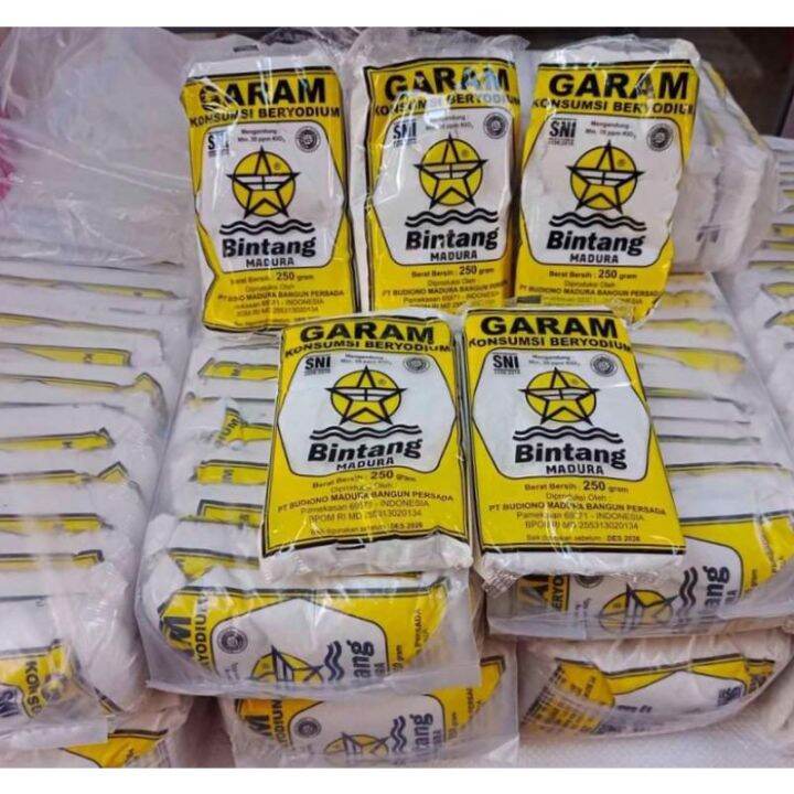 Garam (cap Bintang) 250g | Lazada Indonesia