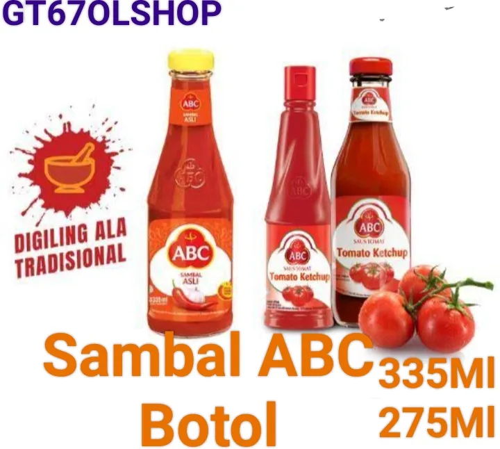 SAMBAL ABC BOTOL 135 ML--275 ML &. 335 ML.. | Lazada Indonesia