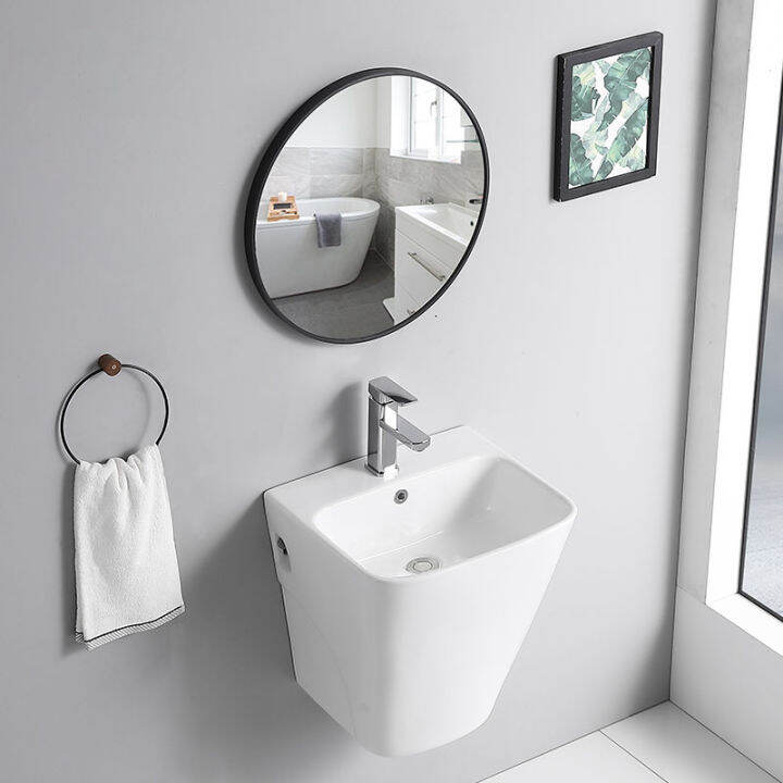 KFC Same Simple Wall-Mounted Wash Basin Northern Europe Integrated ...