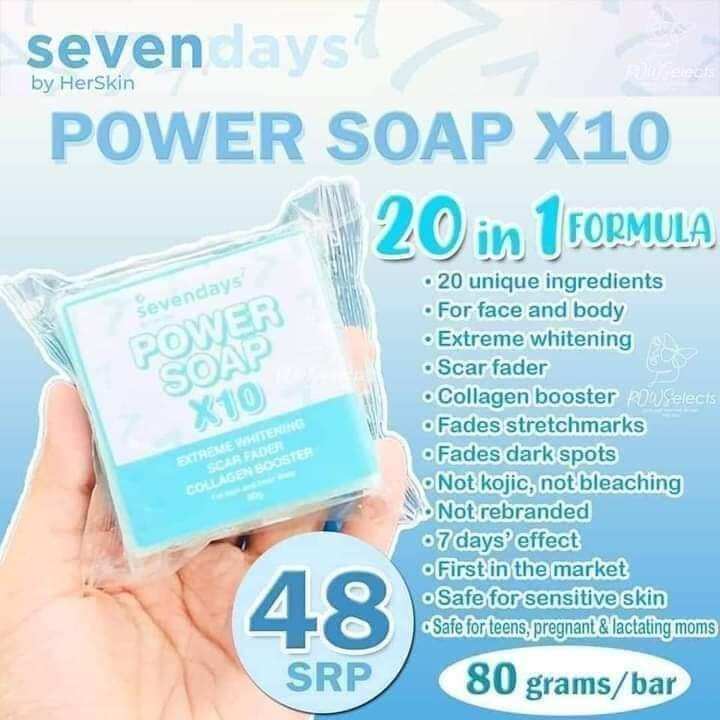 Seven DaysPower Soap 10x | Lazada PH