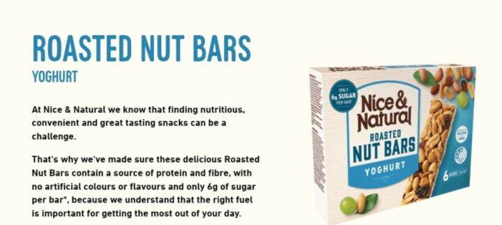 Nice & Natural Roasted Nut Bars | Lazada PH