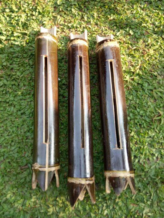 Kentongan Bambu Hitam Tradisional/Kentongan Bambu Untuk Ronda | Lazada ...