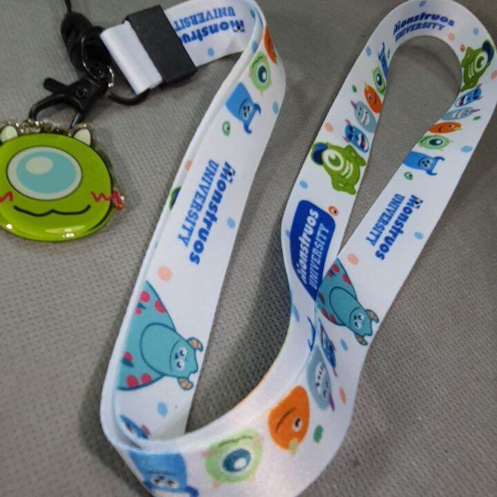 Cartoon Monsters Inc. Monsters University Tali Leher Kartun 卡通挂绳颈带 ...