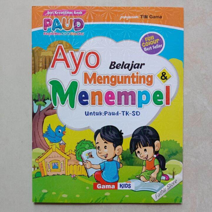 Buku Ayo Belajar Menggunting dan Menempel//Buku Anak PAUD Dan TK | Lazada Indonesia