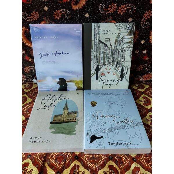 paket 4 novel dikta dan hukum alster lake tulisan sastra turning page | Lazada Indonesia