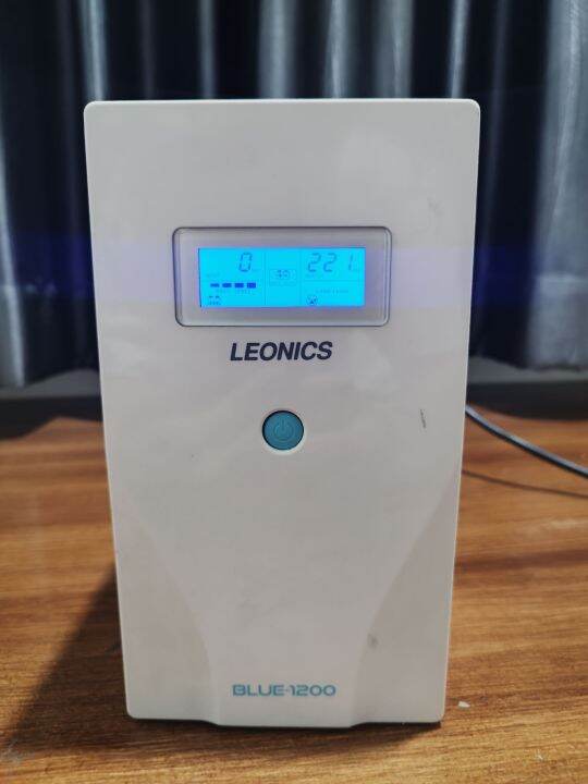 UPS เครื่องสำรองไฟมือสอง (second hand) LEONICS BLUE 1200 1200VA/600W ...