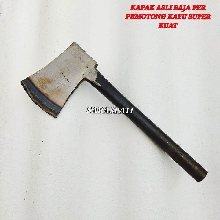 KAPAK PEMOTONG KAYU GAGANG PIPA BESI - KAPAK BAHAN ASLI BAJA PER SUPER ...