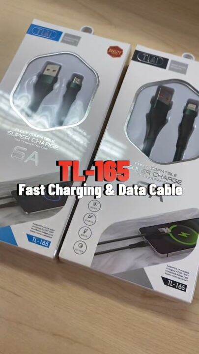 TLAI TL-165 66w 6A usb Charger Micro USB /Lighting Charging Cable for ...