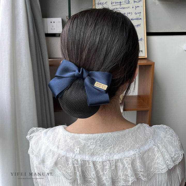 Headdress Flower Female Professional Nurse Hairnet Flight Attendant ...