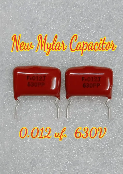 Mylar Capacitor 0.012 uf. 630V (2 Pcs.) | Lazada.co.th