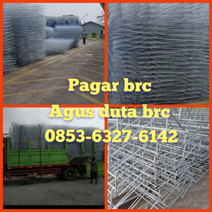 pagar brc T.120cm x L.240cm x dia 8mm hot dip galvanis | Lazada Indonesia