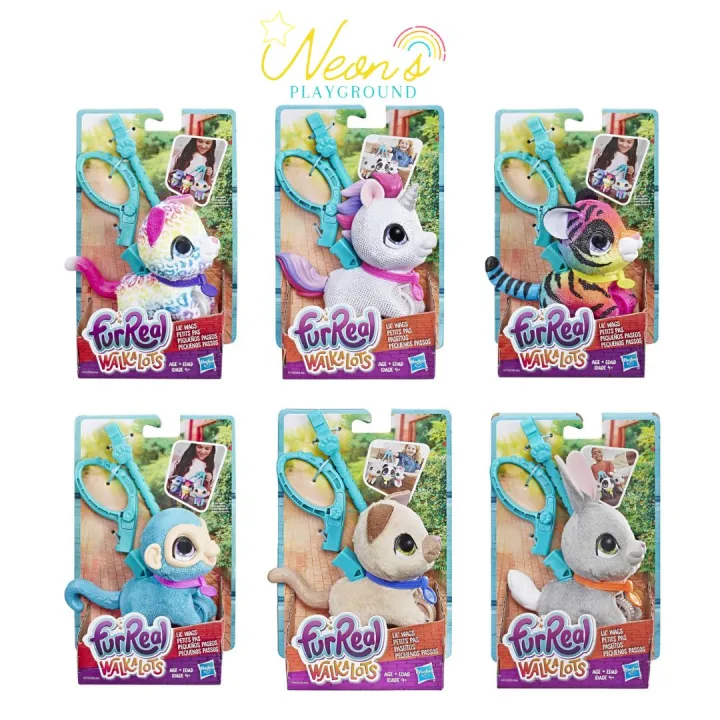 FurReal Walkalots Lil’ Wags Pets, Puppy, Kitty, Panda, Unicorn, Rabbit, Monkey, Tiger | Lazada PH