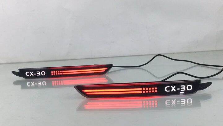 SNCN 2PCS 12V Car Rear Led Bumper Lights For Mazda CX-30 CX30 2020 2021 ...