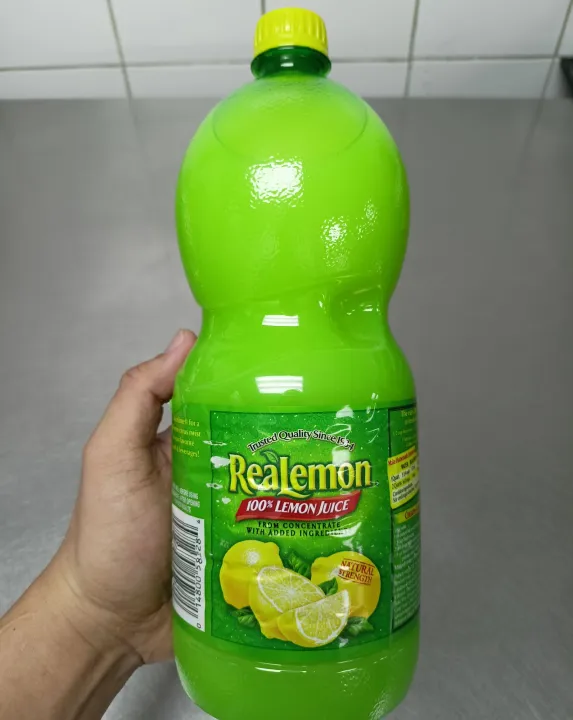 Real Lemon 100% Real Lemon Juice 48OZ/1.4L | Lazada PH
