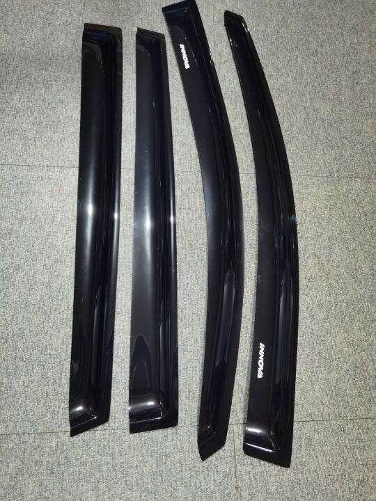 Rain Visor Door visor Toyota Innova 2016 to 2023 Yr model Black | Lazada PH
