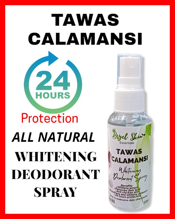 TAWAS CALAMANSI 24 HOUR DEODORANT PROTECTION WHITENING DEODORANT SPRAY ...