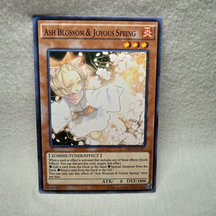 Ash Blossom & Joyous Spring (Class A) Yu gi Oh! Trading Card Game | Lazada PH