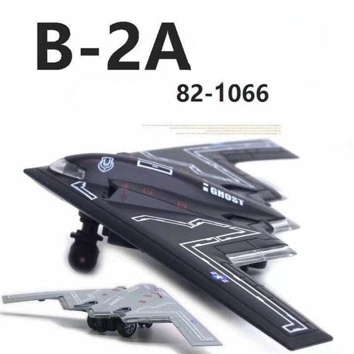 【WJ】27CM Children's Aircraft Toy Alloy American Ghost B-2A Fighter ...