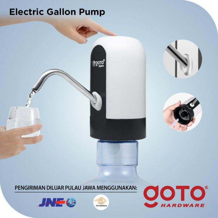 GOTO Pumpa Galon elektrik, Goto Gallon Pump Whale, Pompa galon elektrik ...