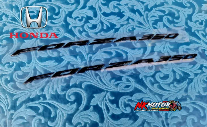 โลโก้ Forza 350 ของแท้ คละสี 2ชิ้น สำหรับ Honda Forza 350 ปี 2020-2021 ...