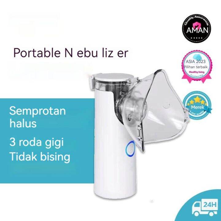 Easygoing Alat Nebulizer Anak Nebulizer Portable Mesh Alat Uap Bantu ...